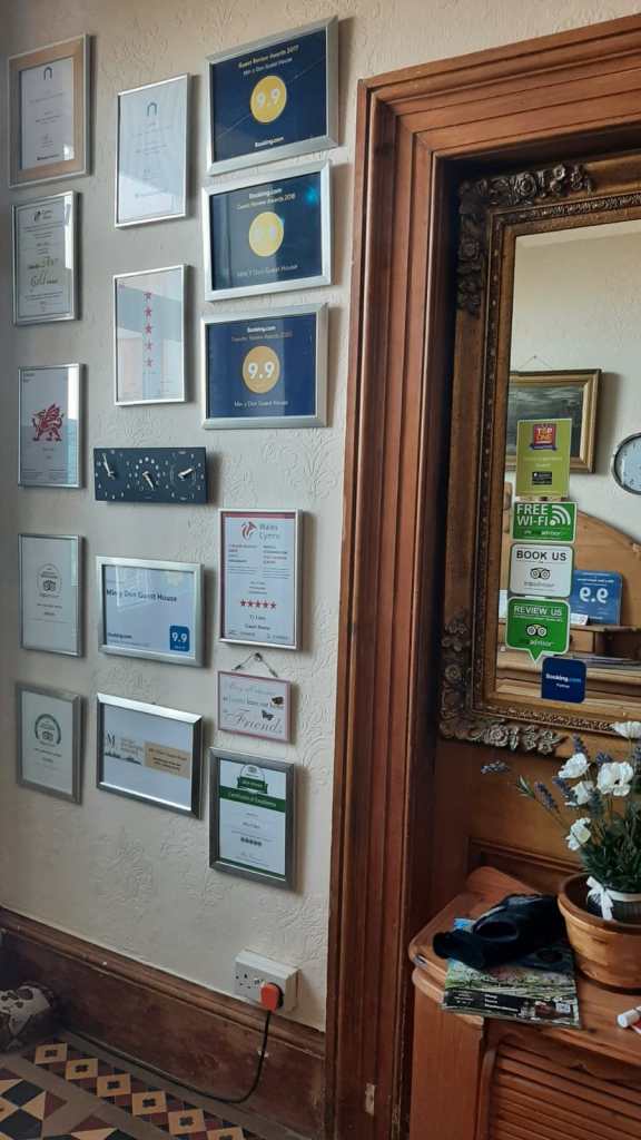 Awards – Min-y-Don Guest House
